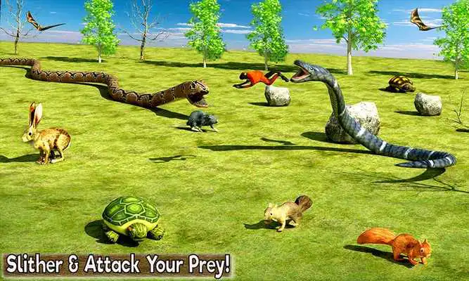 Anaconda Snake Simulator online game with UptoPlay