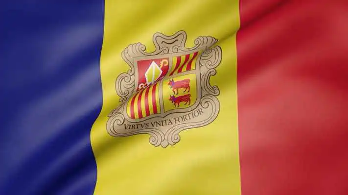 Andora Flag Live Wallpaper online game with UptoPlay