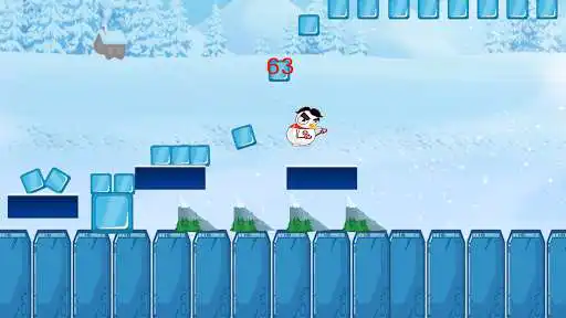 Angry Snowman online game with UptoPlay