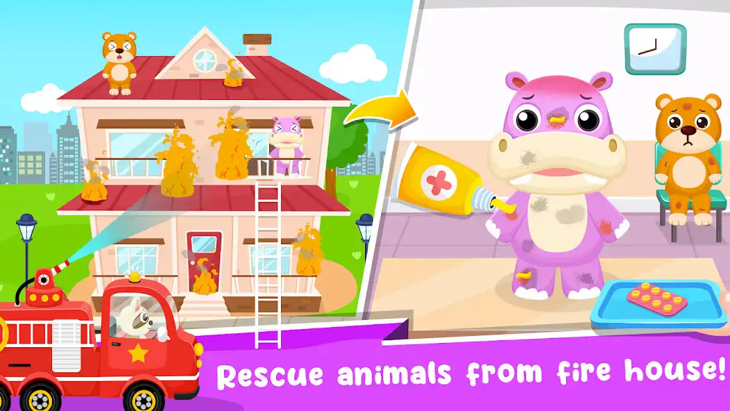 Animal Rescue Care online game with UptoPlay