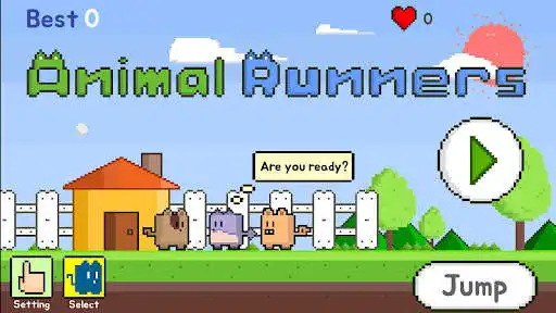 Animal Runner - Running game online game with UptoPlay