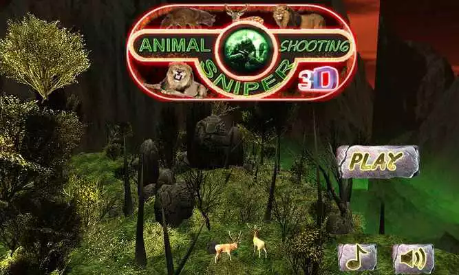 Animal Sniper Shooting 3D online game with UptoPlay
