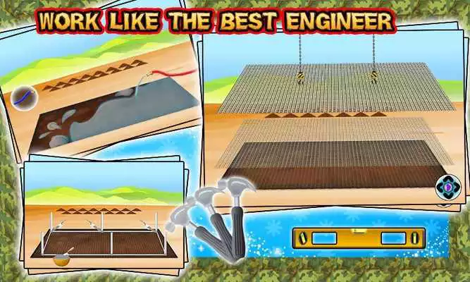 Army Bunker Border Builder online game with UptoPlay