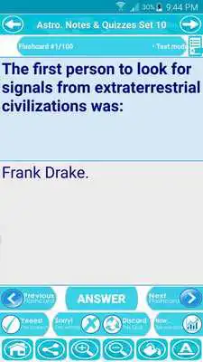 Astronomy Science Exam Review online game with UptoPlay