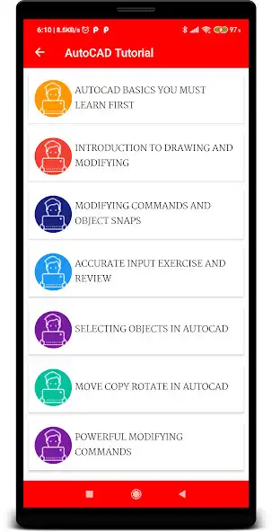 AutoCAD Tutorials online game with UptoPlay