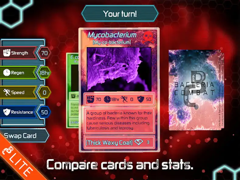 Bacteria Combat Lite online game with UptoPlay