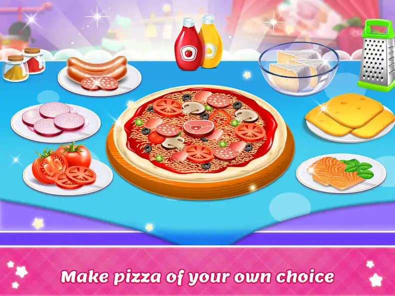 Bake Pizza Cooking Kitchen online game with UptoPlay