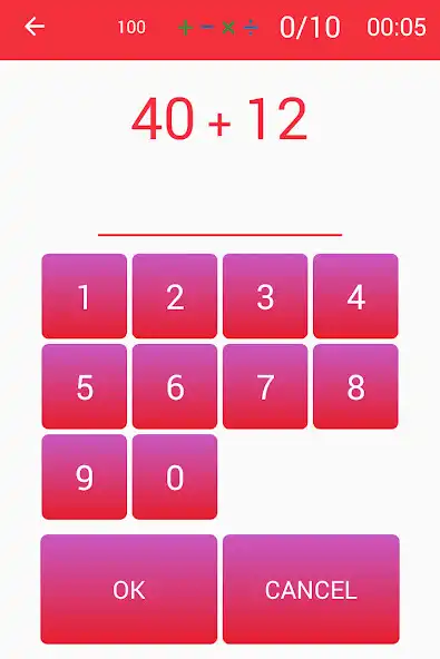 Basic Math Exercises online game with UptoPlay