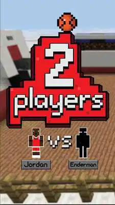 Basketball craft with Enderman online game with UptoPlay