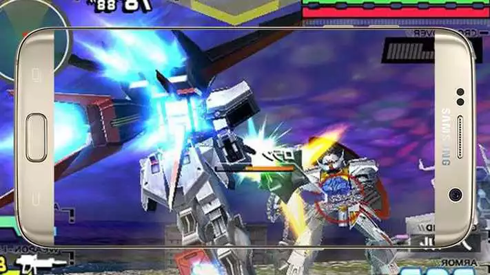 Battle of Gundam Fighting online game with UptoPlay