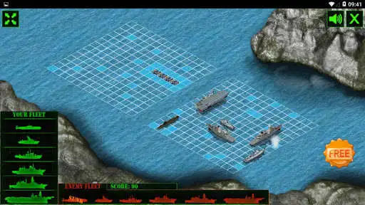 BATTLESHIP WAR GAME - Schiffe versenken ! (FREE) online game with UptoPlay