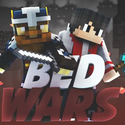 BedWars map for Minecraft online game with UptoPlay