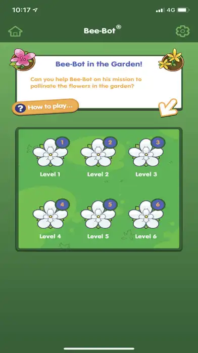 Bee-Bot online game with UptoPlay