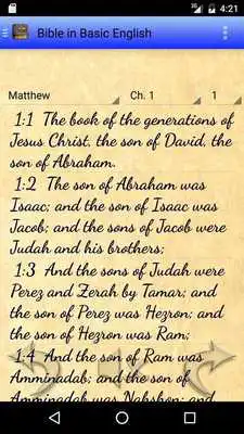 Bible in Basic English online game with UptoPlay