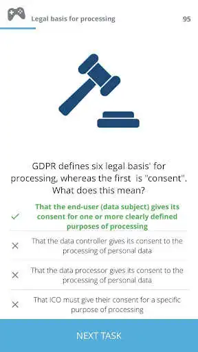 BI - GDPR online game with UptoPlay