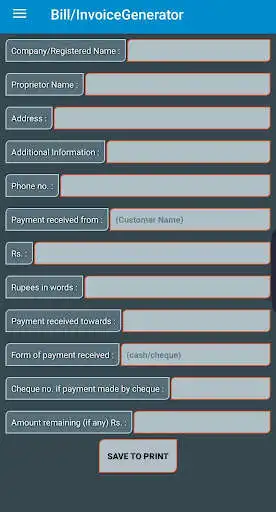 Bill/InvoiceGenerator online game with UptoPlay