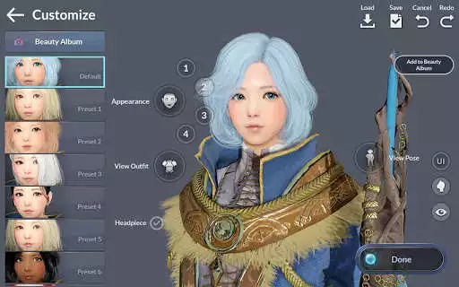 Black Desert Mobile online game with UptoPlay