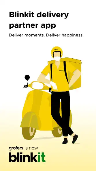 blinkit: delivery partner app online game with UptoPlay