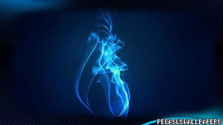 Blue Fire Wallpaper online game with UptoPlay