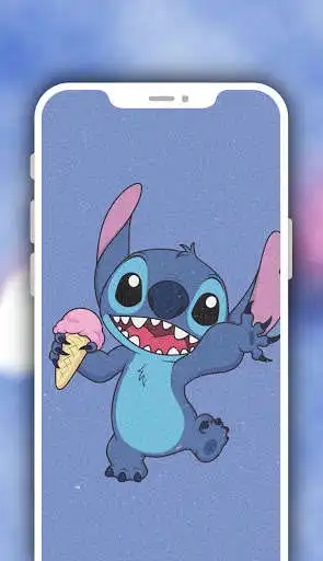 Blue Koala Stitch Wallpapers online game with UptoPlay