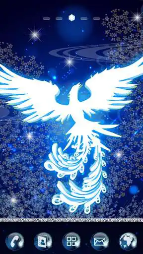 Blue Phoenix Theme online game with UptoPlay