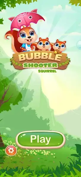 Bubble shooter squirrel pop 2 online game with UptoPlay