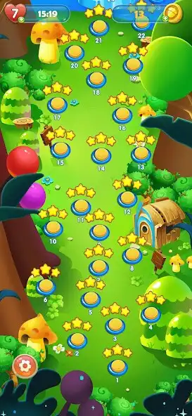 Bubble shooter squirrel pop 2 online game with UptoPlay