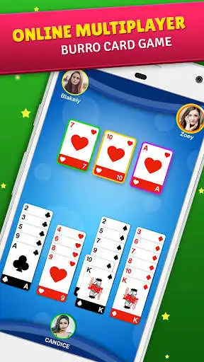Burro: Donkey Card Game online game with UptoPlay