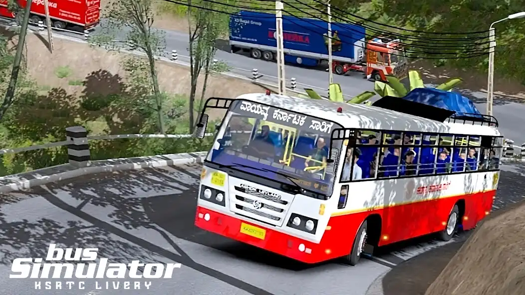 Bus Simulator Ksrtc Livery online game with UptoPlay