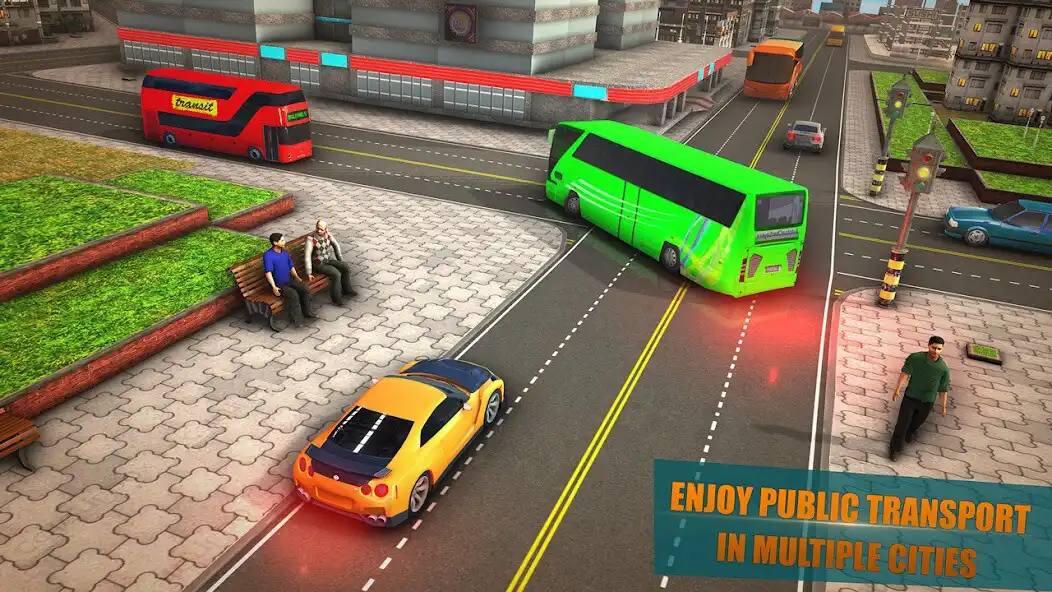 Bus Simulator Mobile Game online game with UptoPlay