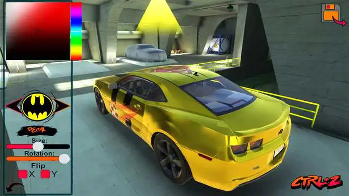 Camaro Drift Simulator online game with UptoPlay