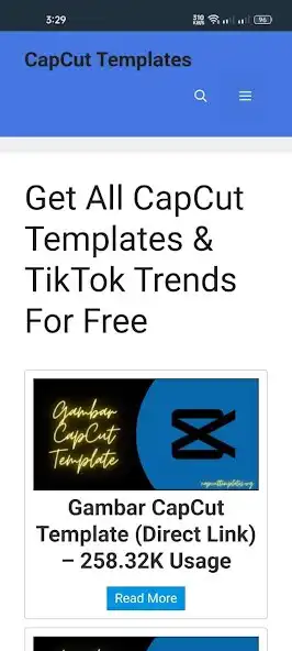 CapCut Templates online game with UptoPlay