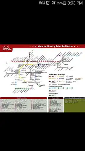 Caracas Metro Map online game with UptoPlay