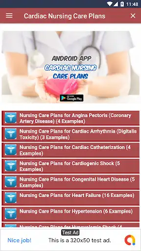 Cardiac Nursing Care Plans online game with UptoPlay