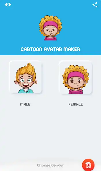 Cartoon Avatar Creator Maker online game with UptoPlay