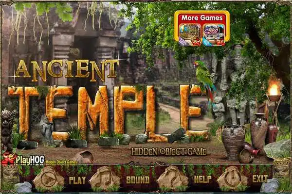 Challenge #22 Ancient Temple Hidden Objects Games online game with UptoPlay
