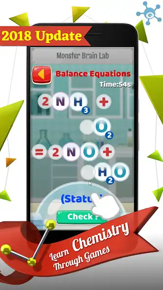 Chemistry Lab : Compounds Game online game with UptoPlay