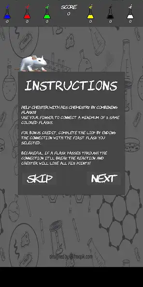 Chesters Lab - Chemistry online game with UptoPlay