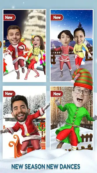 Christmas Yourself – Elf Dance online game with UptoPlay