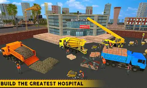 City Hospital Building Construction Building Games online game with ...