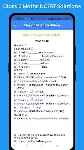 Class 6 Maths NCERT Solution online game with UptoPlay