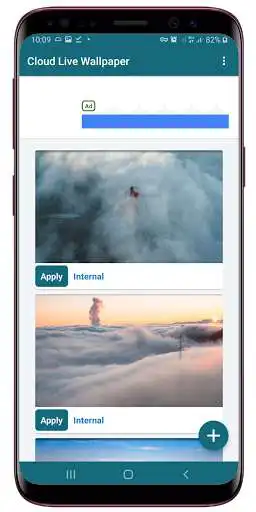Cloud live wallpaper online game with UptoPlay
