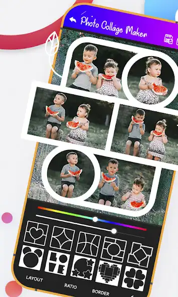 Collage Maker PIP Photo Edit online game with UptoPlay