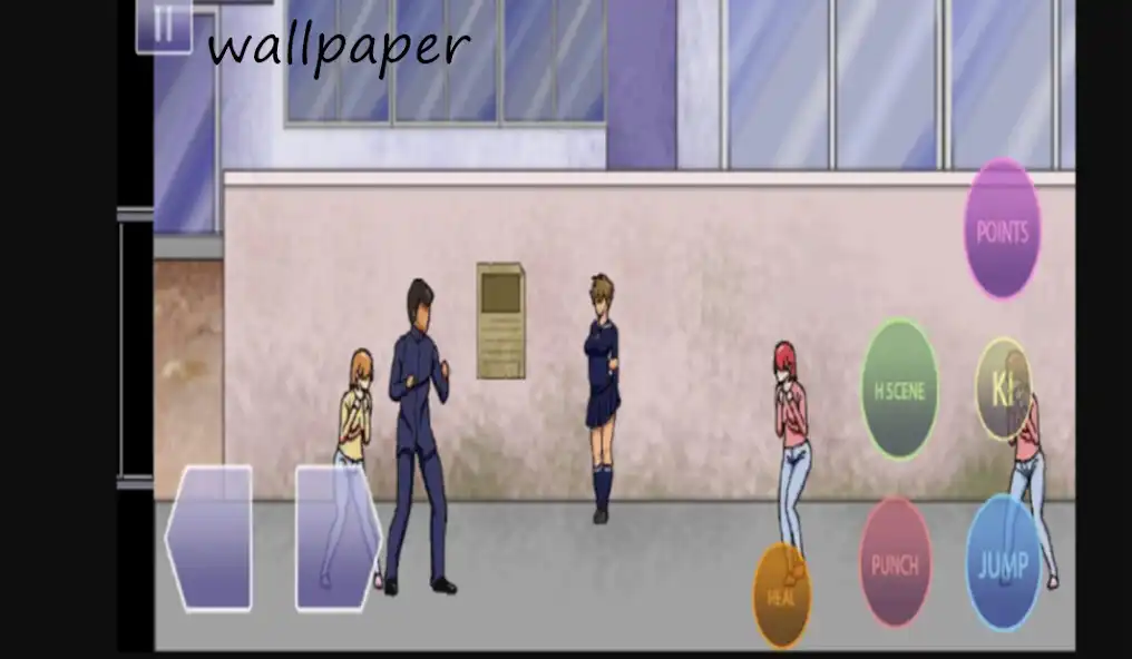 College Brawl Wallpaper online game with UptoPlay