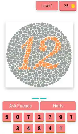 Color Blind Test - Are You Color Blind? online game with UptoPlay