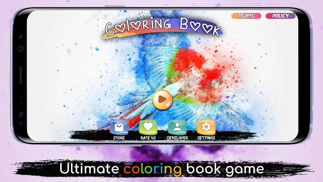 Coloring Book - Ultimate online game with UptoPlay