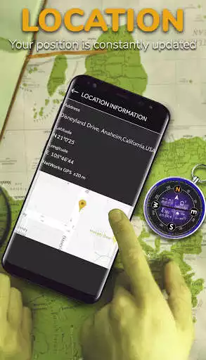 Compass free - Digital Compass online game with UptoPlay