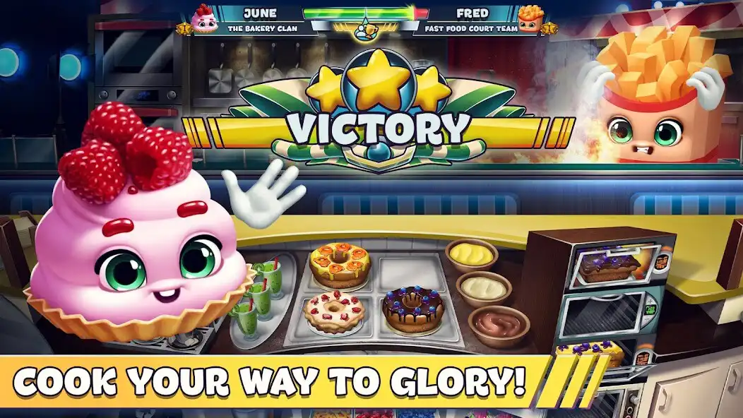 Cooking Fever Duels online game with UptoPlay