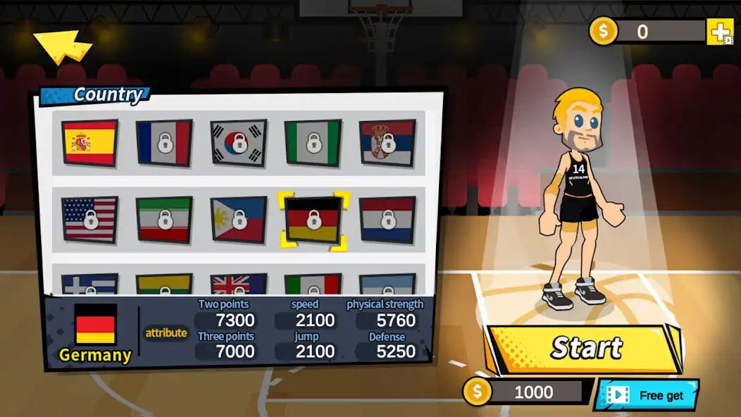 Cool Basketball online game with UptoPlay