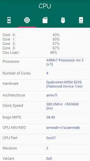CPU-Z : System Hardware Info online game with UptoPlay